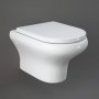 RAK Ceramics Compact Toilet | COMPANWH/SC | Wall Hung | White