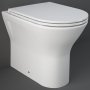 RAK Ceramics Resort Toilet | RST20AWHA + RAKSEAT012 | Back to Wall | White