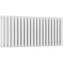 Reina Neval Designer Radiator | A-NVL06117DW | 600mm x 1171mm | White