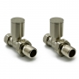 Reina Portland Radiator Valves | VLV-PRT/SG | Straight | Brushed Brass