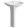 Signature Aztec Full Pedestal Basin | SIGN1779 | 560mm | 1TH