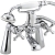 Bristan Colonial Bath Shower Mixer | K BSM C | Pillar Mounted | Chrome