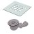 MX Shower Tray Waste | X2X | Chrome