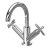 Nuie Aztec Basin Mixer | CLX315 | Deck Mounted | Chrome