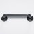 NYMAS ABS Plastic Grab Rail | PFGB-24/BL | Straight | Black