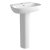 Signature Poseidon Full Pedestal Basin | SIGN1809 | 600mm | 1TH
