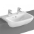 Vitra S20 Semi Recessed Basin | 5524B003-0022 | 550mm | 2TH